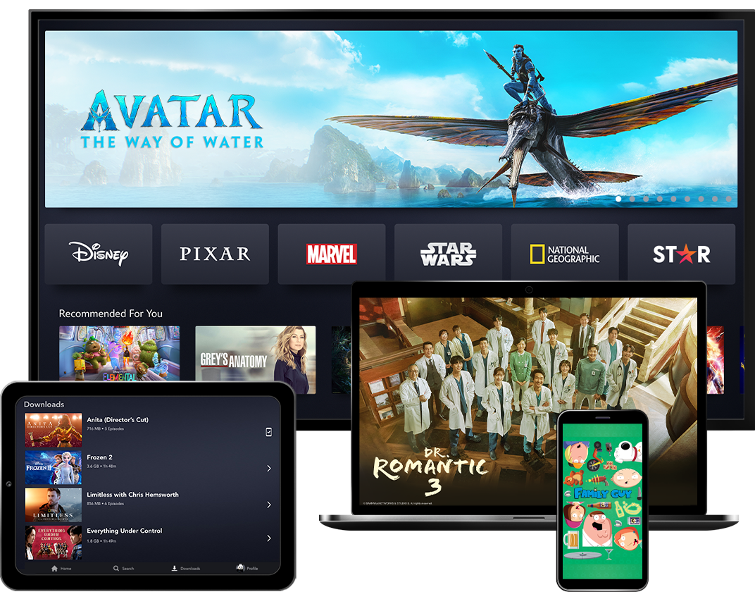 Disney, Marvel, Pixar, Star Wars, Nat Geo and Star | Disney+ Hong Kong